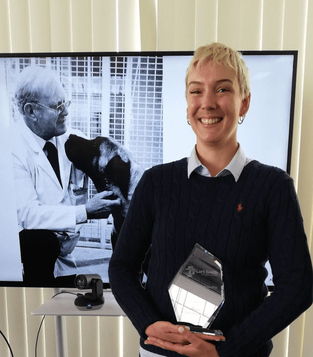 Winner of the Dr Alan Lawther Scholarship 2021 - Lort Smith